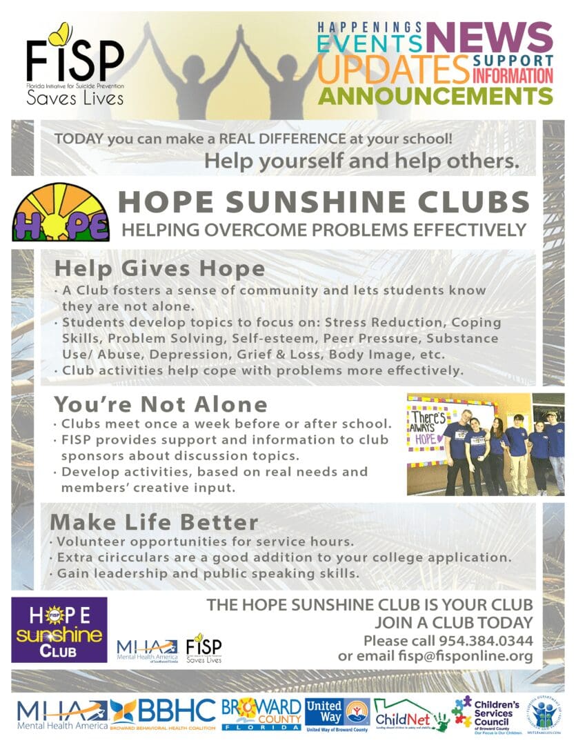 Florida Suicide Prevention - Suicide Prevention - MHA
